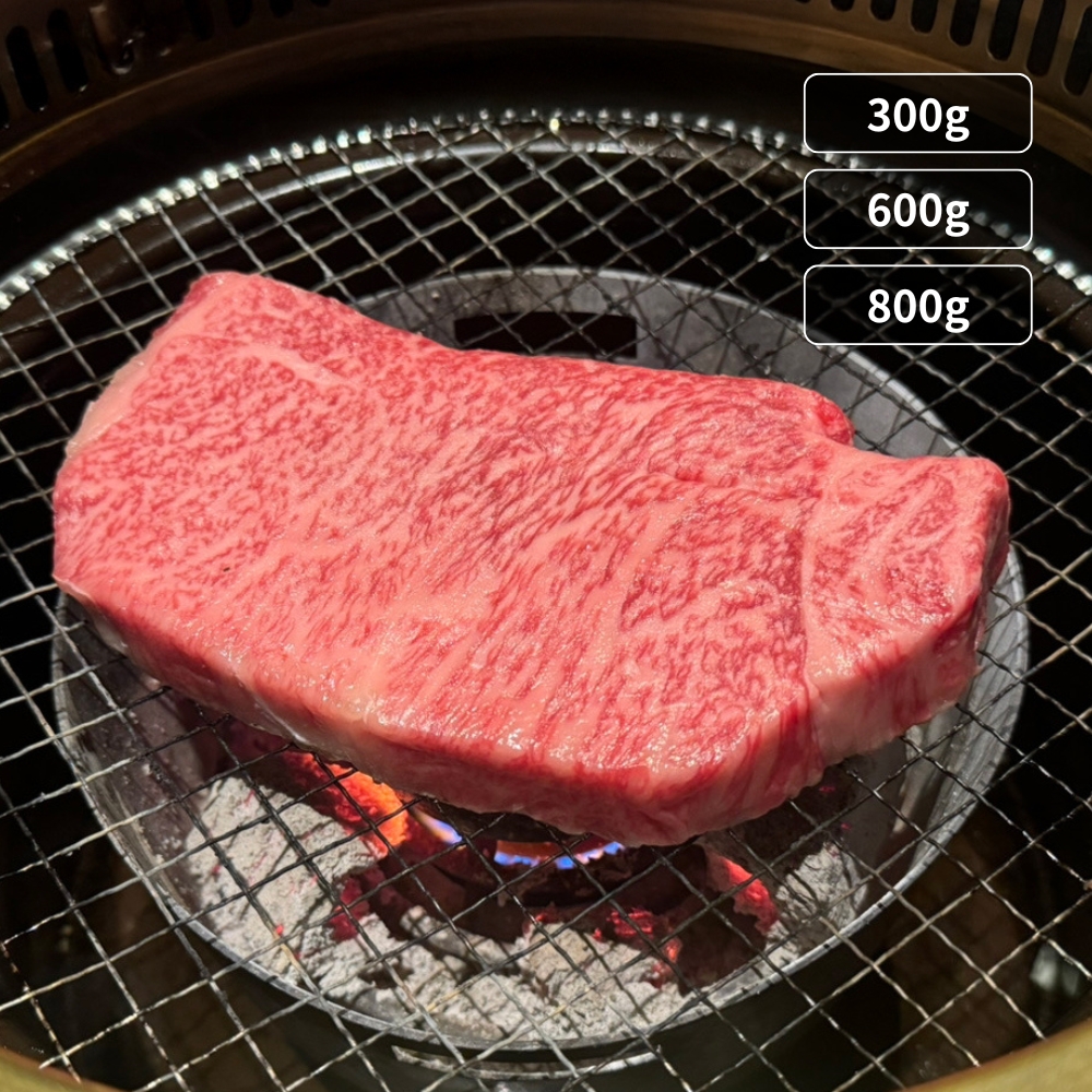 【送料無料】BBQ用 和牛サーロインステーキ A5等級（300g/600g/800g）木箱 もうもう亭ロゴ│炭火和牛焼肉 もうもう亭 新名古屋名物 牛ひつまぶし通販・特別な名入れギフト